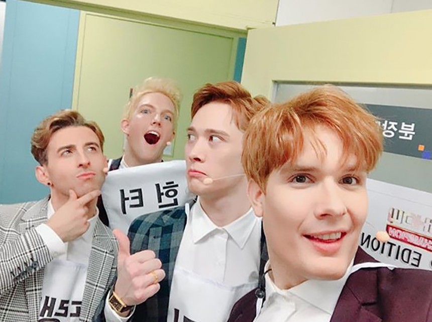 이엑스피 에디션(exp edition), 대기실 인증샷 공개…‘눈길’ - 김은지 기자 - 톱스타뉴스